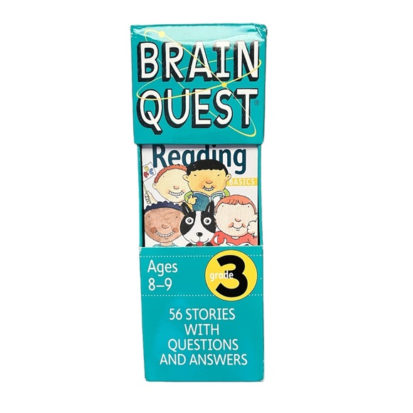 Brain Quest | Toys | Brain Quest Reading 3rd Grade Decks 2 With Case ...
